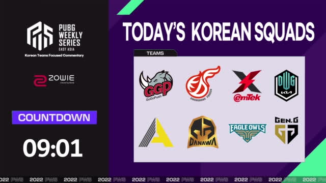 PWS 페이즈1 위클리 파이널 W2 D1 로기다 한국팀 편파중계 | SOOP VOD