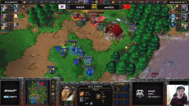 2022 AWL Season1 RO.8 - Day6 Group B | SOOP VOD