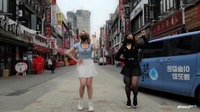 [클립]주주 x 쩡아 - 섹시댄스(Sexy Dance - Bubble Pop!) | SOOP VOD