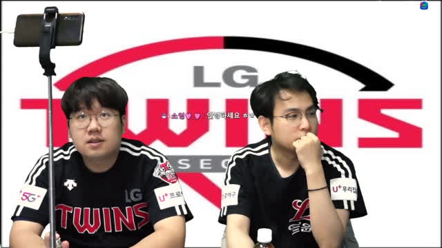 LG VS 한화, LG 담당 기자 이캐+ LG 최고 유튜버 양사장의 고품격 LG 중계 | SOOP VOD