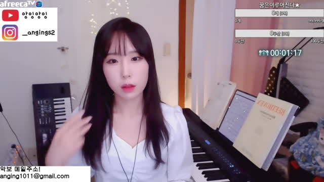 음악방송 88 세상에서 제일 멋진 때굴이가 백두산을♥♥ 피아노 쳐주는 이쁜누나♥♥가요 뉴에이지 연주 피아노 신청곡 무료♥