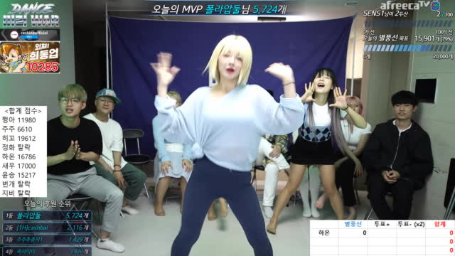 [클립]하온x정화 - Lucky Strike | SOOP VOD