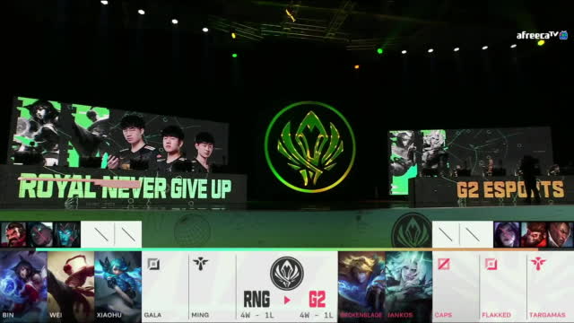 [클립][RNG vs G2] 럼블스테이지 3일차 5경기 / 2022 MSI | SOOP VOD
