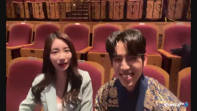 [클립]연극 '여도' 프레스콜! MC 우유곽민선 | 아프리카TV VOD