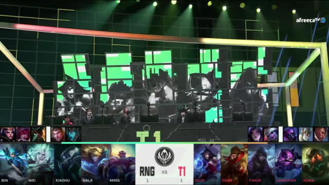 [클립][RNG vs T1] 3세트 결승전 / 2022 MSI | SOOP VOD
