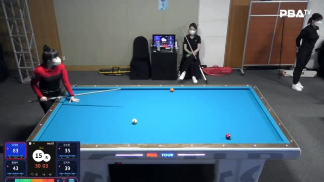 LPBA 128강 강유진/윤영미/전지우/이다정 | SOOP VOD