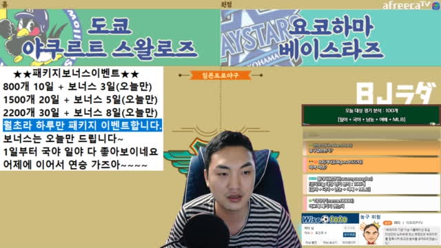 ★오늘만 패키지 보너스 이벤트★국야 일야 농구 오늘도 연승 가즈아~ 라다의 스포츠분석 국내야구 일본야구 농월 배구 분석