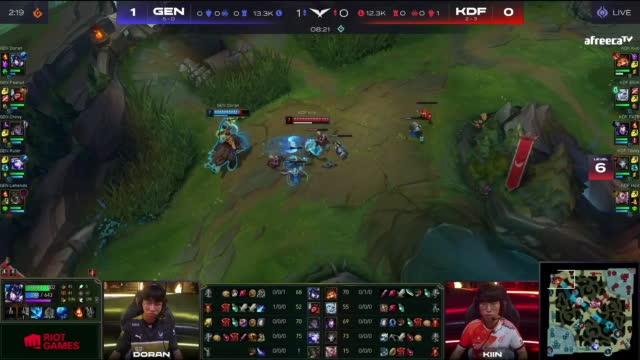 [GEN vs KDF] 2022 LCK Summer Split | 아프리카TV VOD