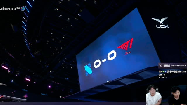 김민교x이상호 LCK T1 vs DRX 레전드매치업 #LckWatchParty | SOOP VOD