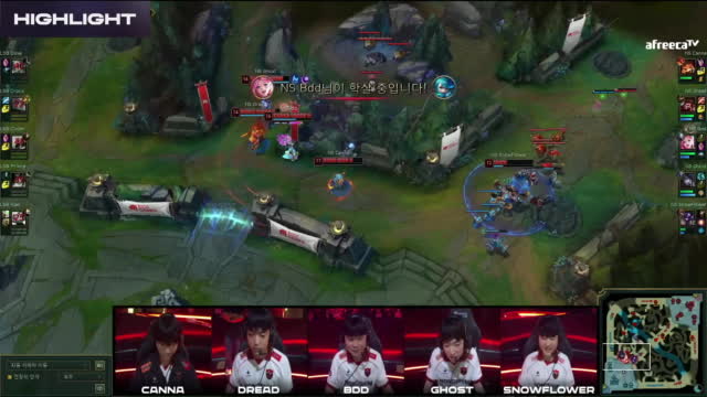 [클립][LSB vs NS] 1세트 / 2022 LCK 서머 | 아프리카TV VOD