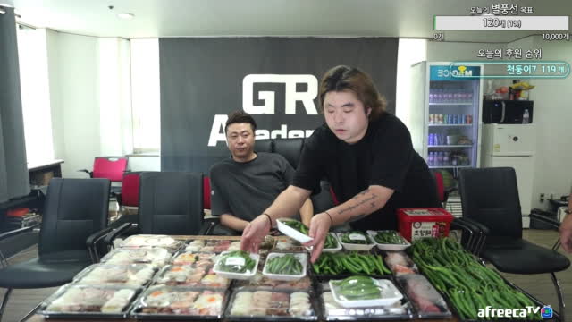 부천gra 초밥400피스고추400개 오늘의 초밥왕은 누구 거루x룡과x윤화x호동x드록바x삐삐x코봉x술푸딩x소영쮸 아프리카