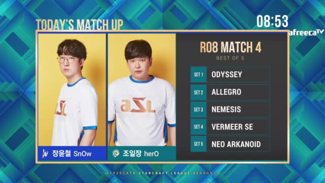 [중계진] ASL 시즌14 8강 4경기 | SOOP VOD