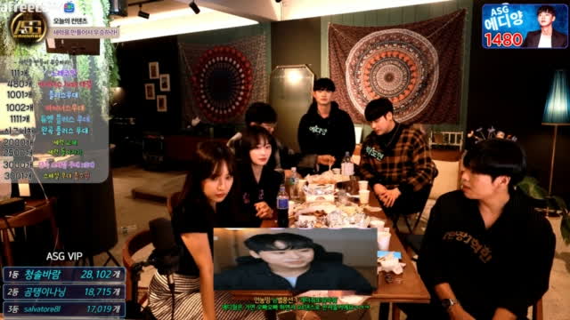Asg노래동아리크루 세력으로 우승하라 명품10000개 1등 혁민x솔이꾼x혜니x서히나라x락준석x박도현x에디양x이모지 노래