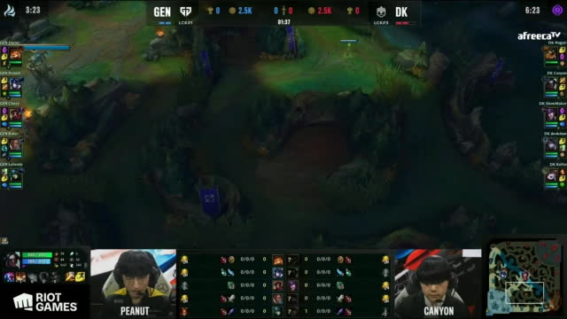 [GEN vs DK] 2022 LoL 월드챔피언십 8강 3경기 | SOOP VOD