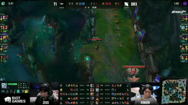 (재방송) [T1 vs DRX] 2022 LoL 월드챔피언십 결승전 | SOOP VOD