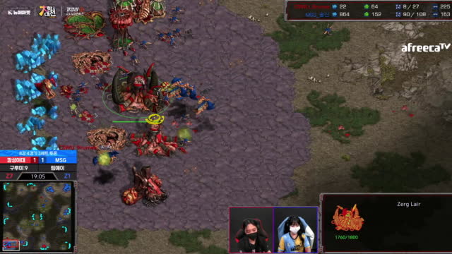 [클립][공식]철감봉남 스타 대학대전 8강 4경기 캄성여대 vs MSG | SOOP VOD