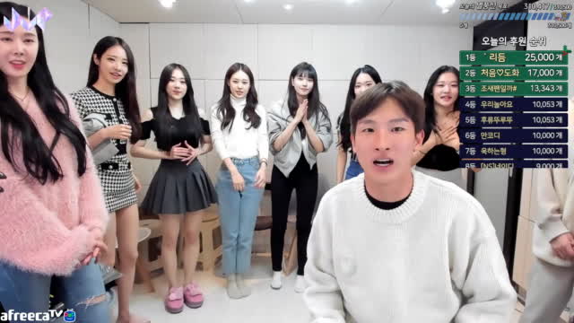 [클립]JUP)생일+파비..1등탈환? | 아프리카TV VOD