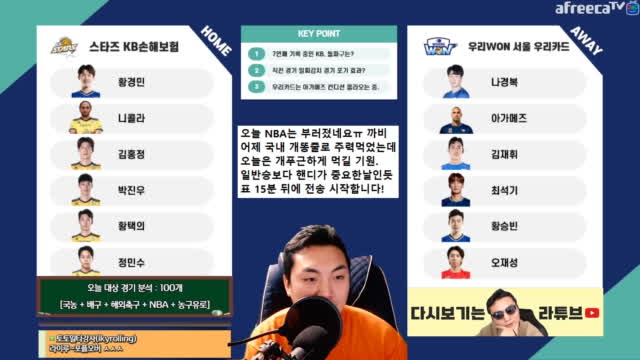 국내농구 배구 분석 오늘도 주력은 꼭 그리고 부주력까지 現와이즈분석위원 라다의 스포츠분석 여농 국농 여배 국내경기