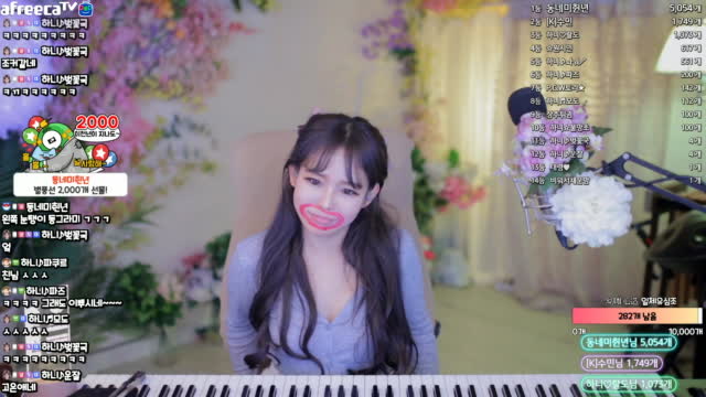 [클립]pgw 노래하는하니 #2000🎈#웅이아부지2 | SOOP VOD