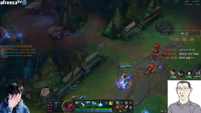 성훈+백크 M1 36 솔랭 | 아프리카TV VOD