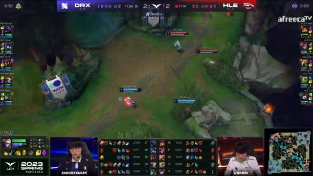 [日本語中継] LSB vs T1 - HLE vs DRX | 2023 LCK Spring Split | 아프리카TV VOD