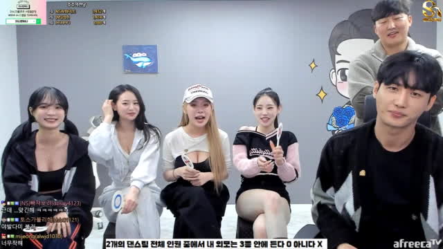 [클립]깅예솔x추랑이다x퀸다미x민서율 - OX 게임3 | SOOP VOD