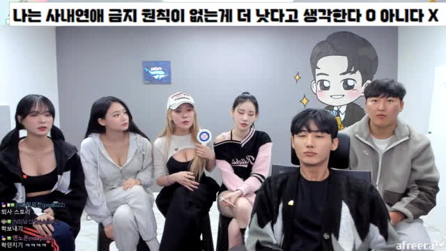 [클립]깅예솔x추랑이다x퀸다미x민서율x빵훈이 - OX 게임5 | SOOP VOD