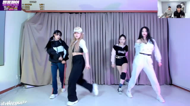 [클립][NSW] 퀸다미x추랑이다x민서율x깅예솔 - 상남자 [BTS] [리허설] | 아프리카TV VOD