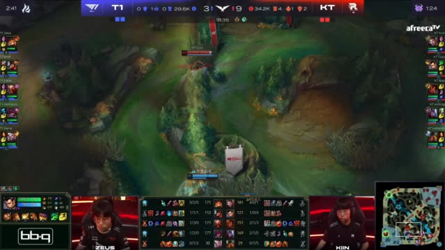 [T1 vs KT] 2023 LCK Spring Split PO 2R | 아프리카TV VOD