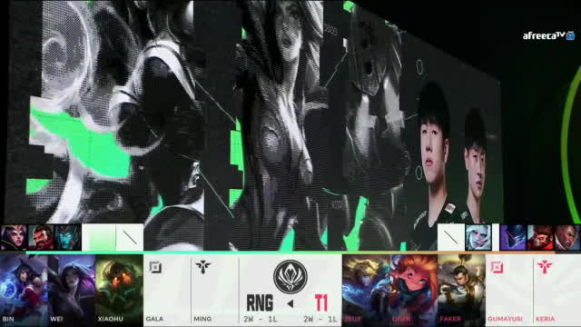 [클립][RNG vs T1] 럼블스테이지 2일차 5경기 / 2022 MSI | SOOP VOD