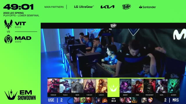 2023 LEC Spring - Playoffs - Lower Final - VIT vs. MAD | 아프리카TV VOD