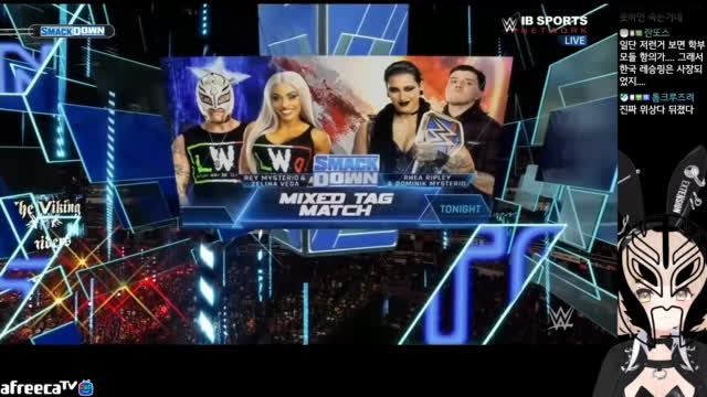 [WWE중계] 미친 한국 눈나 나오는날! 다바뀐 스맥다운 떱국지 시작되나,,? | SOOP VOD