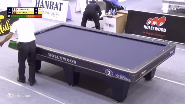 [PQ] HO CHI MINH CITY World Cup 3-Cushion T2 Kevin VASSEUR vs TRAN Duc ...