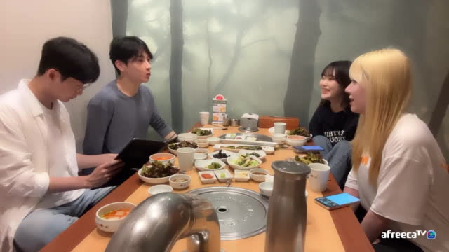 jstl 우승 회식(눈길x찬기x다나짱x요닝x연두) | 아프리카TV VOD