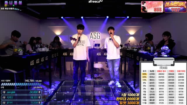 Asg 춤노래 크루 시즌4 직급전 마지막 기여도전쟁 김우재x이지니x쮸러스x에디양x정아이x이주리x구니스x신주아야x김치즈x