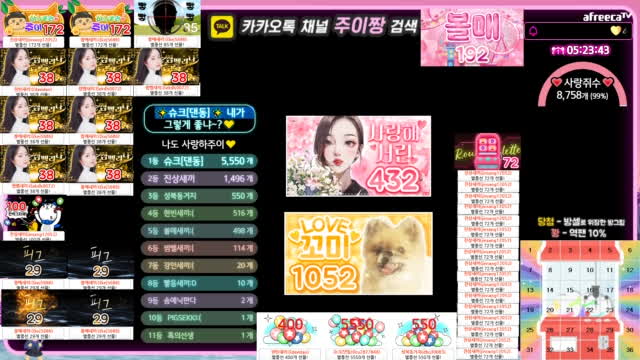 💛 신입174일차 제작bj 주이짱 뽑기판 시그니처풍선 타이틀 프로필 퍼스나콘 구독티콘 배너 대기화면 포스터