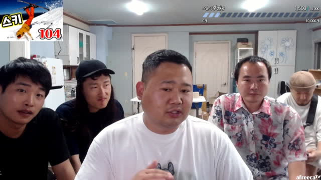 송주불냉면 벌칙중 SOS ㅡ x드록바x민두x다움x극한 / 부천 | SOOP VOD