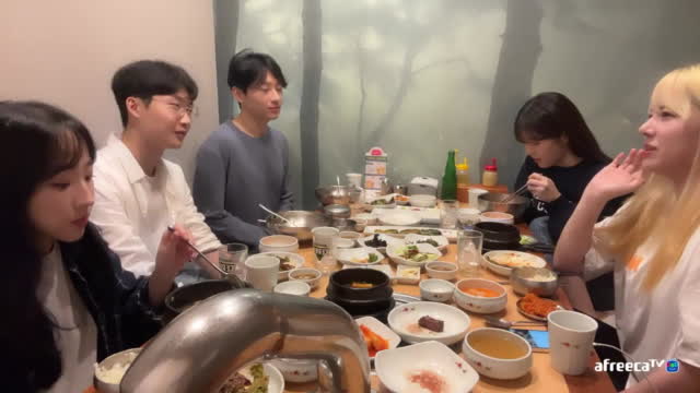 [클립]jstl 우승 회식(눈길x찬기x다나짱x요닝x연두) | 아프리카TV VOD