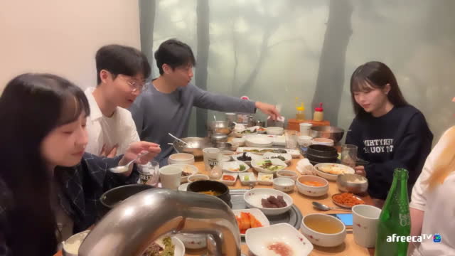 [클립]jstl 우승 회식(눈길x찬기x다나짱x요닝x연두) | 아프리카TV VOD