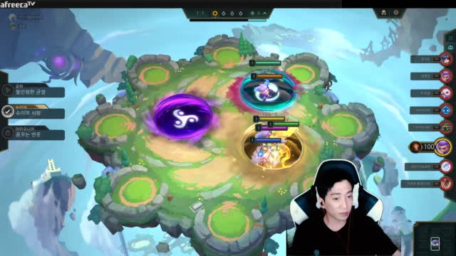 롤토체스 TFT 신입남캠 1일차 훈수충 오세용 | 아프리카TV VOD
