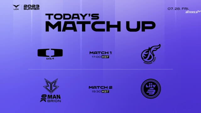 [日本語中継] DK vs KDF - BRO vs LSB | 2023 LCK Summer Split | SOOP VOD