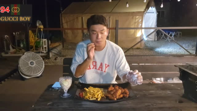 클립 불금 이색요리 맛있는 양념 핫윙 And 감자튀김 집에서 만들어 먹자 전남 여수 순천 시골 먹방 힐링 여행 Soop Vod