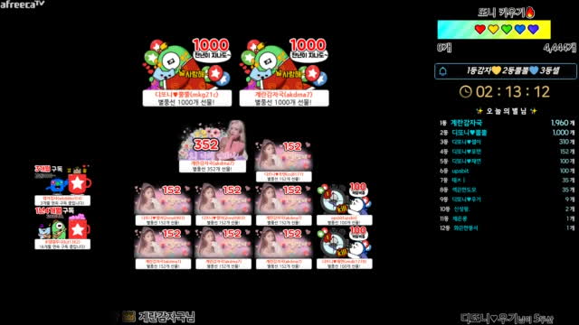 💗8월12일 MVP:감자님💗 | SOOP VOD