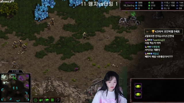 캄성🐷 앵조PL 저그 vs 토스 1set 에결 | SOOP VOD