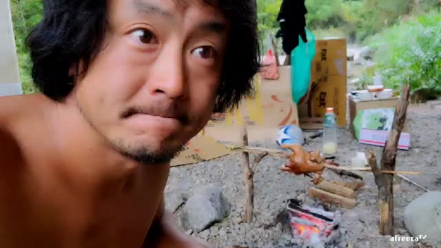 봉남극장 9월14일 숯불통구이 레알야생노숙 시청자택배생존 5일차 노방종 강원도야생노숙비박낭만집시시장먹방야생쿡방낚