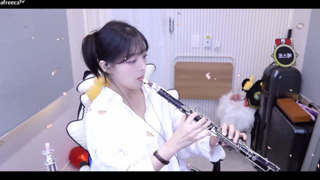 [클립][피리부는영이]💖Nyc nyusa (닉 뉴사) - 사치코 #대피리 #향피리💕 | SOOP VOD