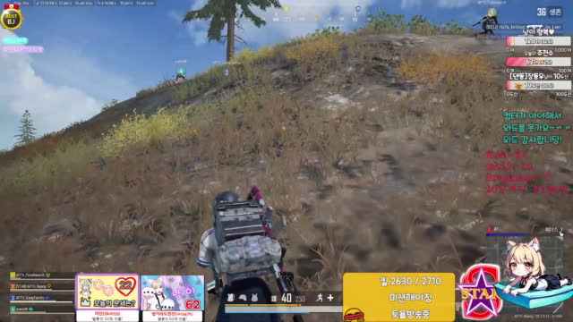 [클립][스타엔터⭐] 배생아 냥언니(^._.^) 같이배그하쟈~오늘은 미션에 집중한다아~ #스타엔터#월미션#스배#킬룰렛#합방 ...