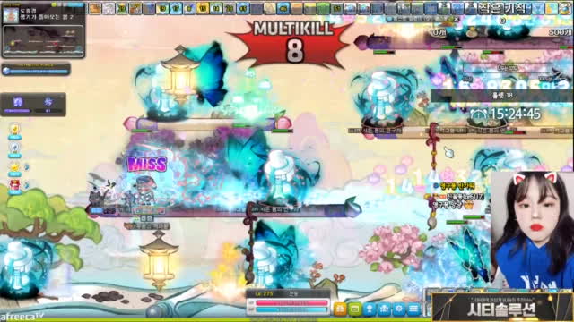 메이플 신입 라라 소통1등 10개팬갑퀵뷰 룰렛 18 | SOOP VOD