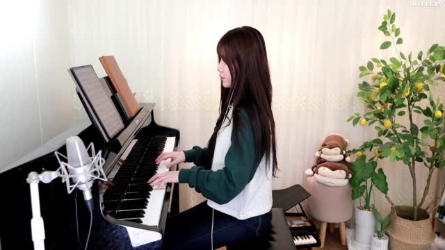 [클립][루나별피아노]💖어쿠스틱 콜라보 너무 보고싶어 연애의 발견 Ost 피아노💕 Soop Vod