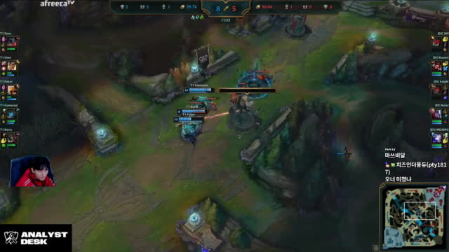 [클립]김민교 롤드컵 T1 vs JDG 4강 가보자 LCK Worlds | SOOP VOD